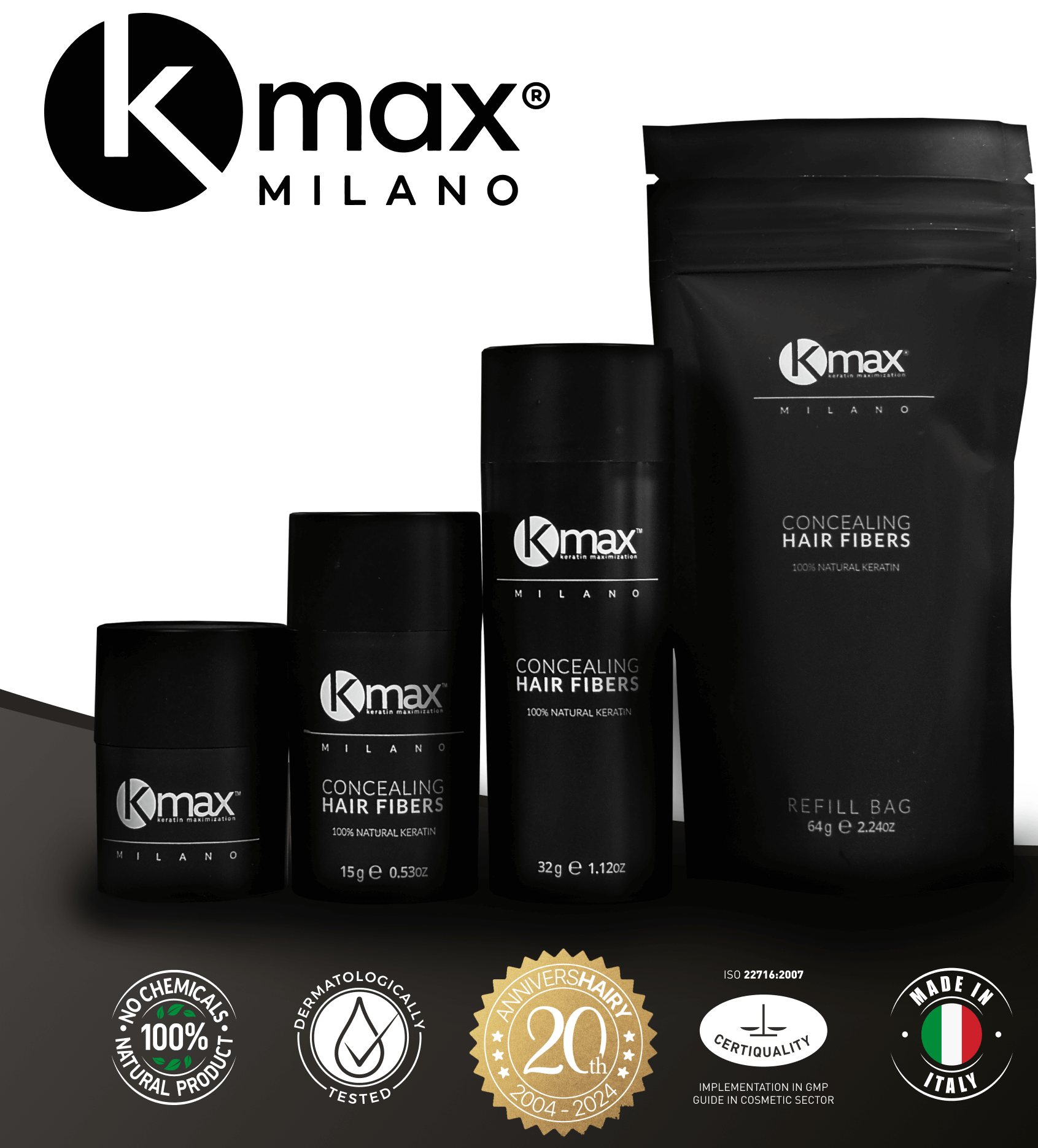 KMAX revoluční řešení pro řídnoucí vlasy - Profiperma.cz